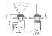Тумблер ПТ2, ПТ3, ПТ6, ПТ8, ПТ26, ПТ57 – AS ENERGI