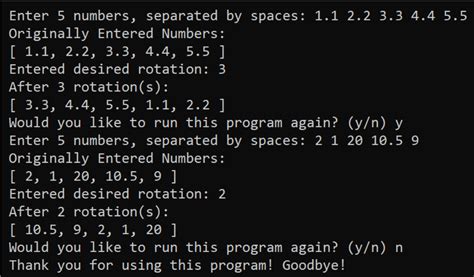 Solved C Write A Void Function Called Rotate That Takes