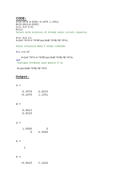 Code Optimal Pdf