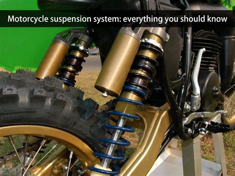 Motorcycle Suspension System Everything You Should Know