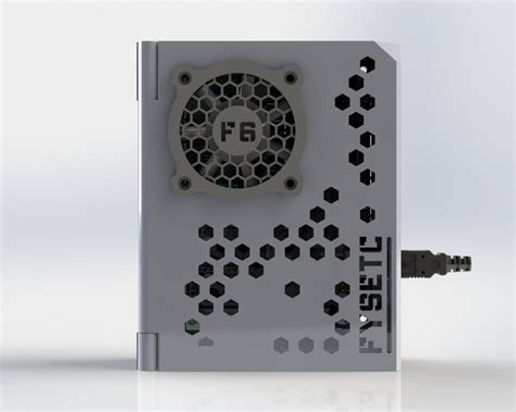 electronic enclosure for fysetc f6 v1 3 by mp3d download free stl