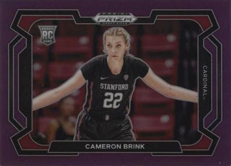 2024 25 Panini Prizm Draft Picks Cameron Brink 89 Purple Prizm