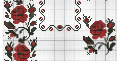 1718afa6cd1b27de598fb9ca36d6bcb419537583 E3f Rose Cross Stitch Pattern Cross Stitch Border