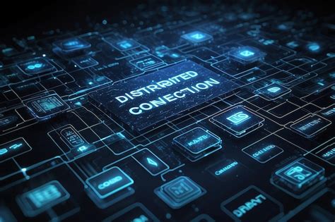 Blockchain Network Concept Distributed Ledger Technology Block Chain