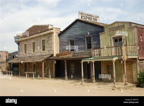 Old West Town Buildings
