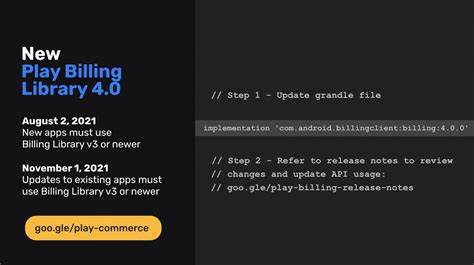 How To Migrate To Google Play Billing Library Technical Guide