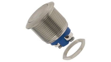 Av091003c900 Apem Av Series Push Button Switch Momentary No Panel 19 2 Mm Cutout Ip65