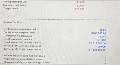 Solved Data Section Fixed Variable Production Costs Direct Chegg Com
