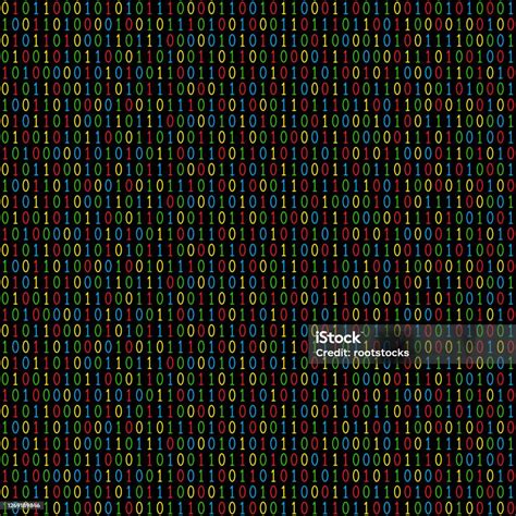Binary Code Seamless Pattern Stock Illustration Download Image Now