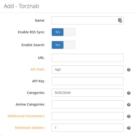 Custom Torznab Indexer Doesnt Let You Configure The Api Path · Issue