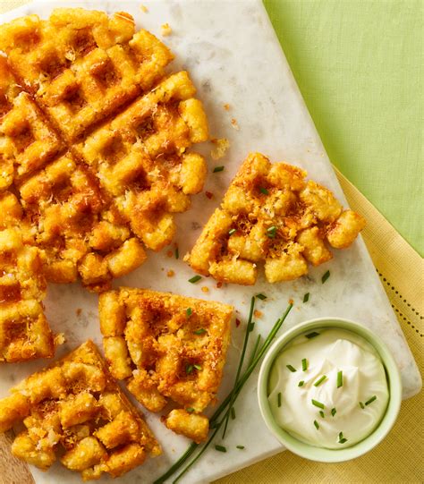 Tater Tot Waffles Recipe Minnesota Monthly