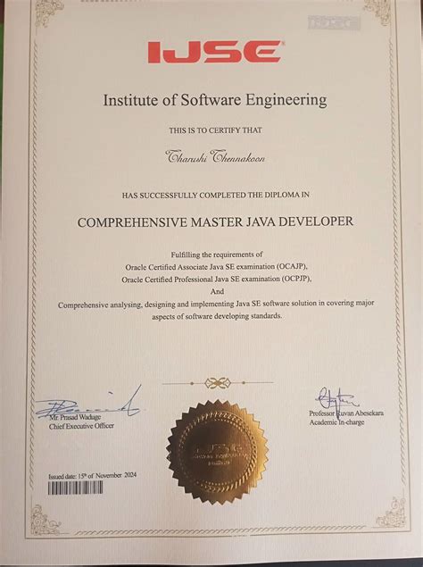 Javadeveloper Softwareengineering Ijse Programming Java Oop