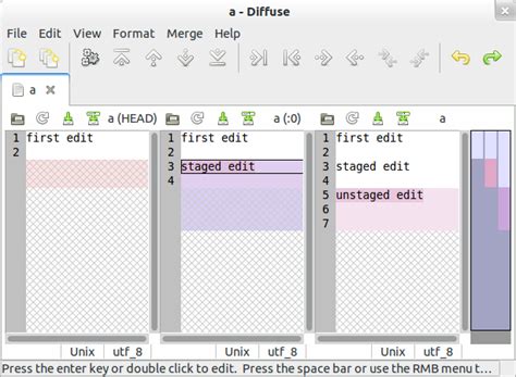 Show Both Staged Working Tree In Git Diff Stack Overflow