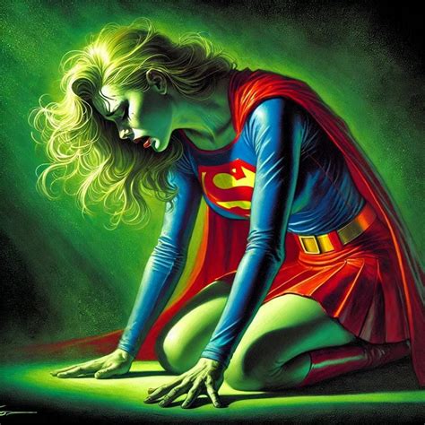 Supergirl The Kryptonite Drains Her Powers By Wbatson99 On Deviantart