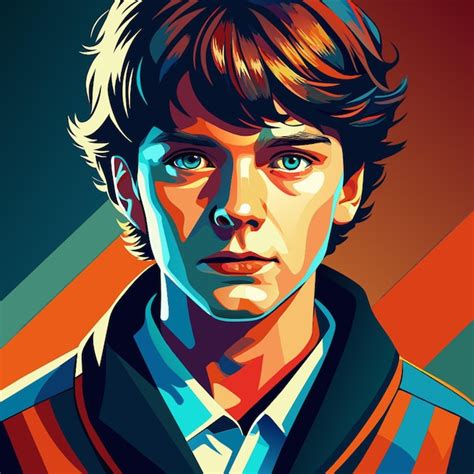 Young Vector Illustration Flat 2 Premium Ai Generated Vector