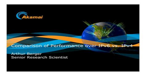 Pdf Comparison Of Performance Over Ipv6 Vs Ipv4€¦ · Comparison Of Performance Over Ipv6 Vs