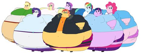 Fat Mlp Eqg 5 By Thegothengine On Deviantart