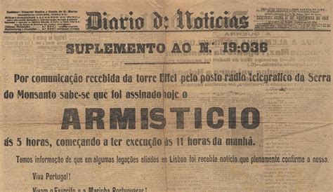 Efeméride Armistício 11 11 1918 107 Anos E Muitas Guerras Depois