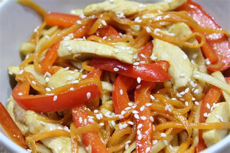 Удон с курицей и овощами - пошаговый рецепт с фото (2322 просмотра)
