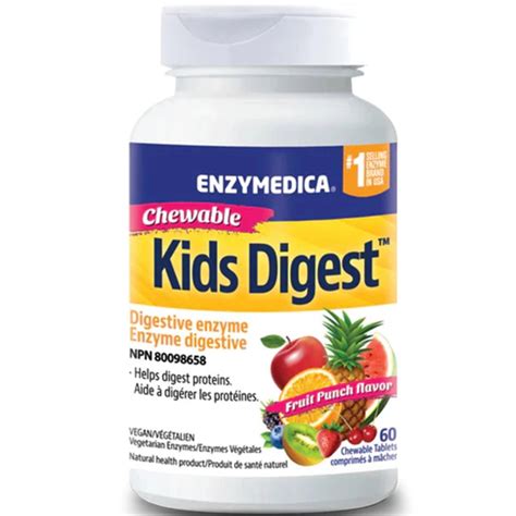 Enzymedica Kids Digest 60 Chewable Tablets – Village Vitamin Store