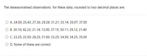 Solved Each Question In This Quiz Has Four Assertions Of