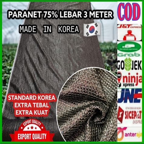 Promo JARING PARANET 75% grade A ( Panjang 10 meter x Lebar 3 meter ) PAKET - Jakarta Barat - Om ...