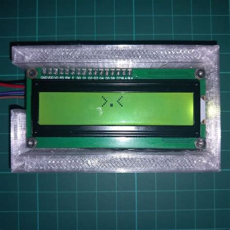 🔌 lcd 1602 16x2 i2c case housing・ stl file for 3d printing・cults