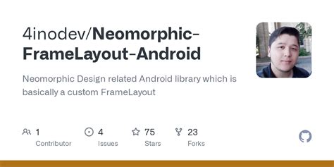 Github 4inodevneomorphic Framelayout Android Neomorphic Design Related Android Library Which