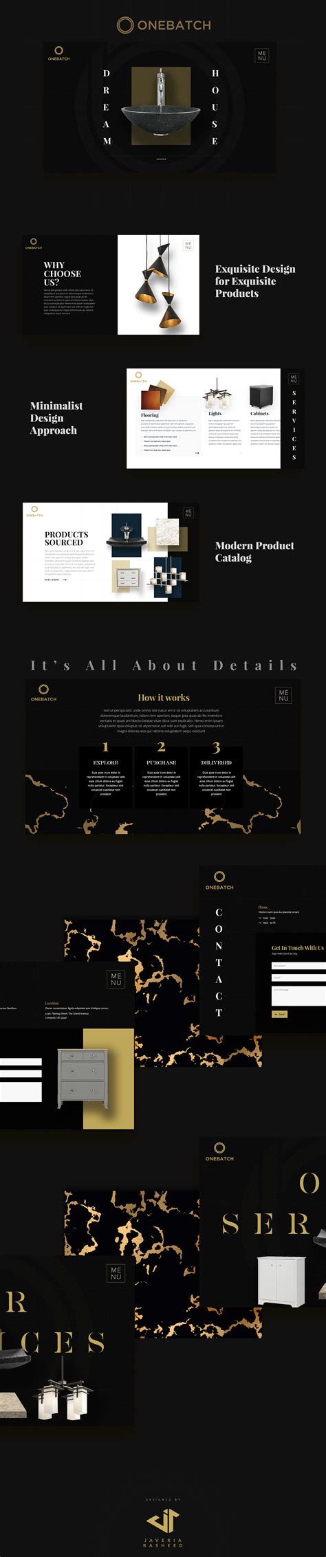 One Batch UI Design Behance
