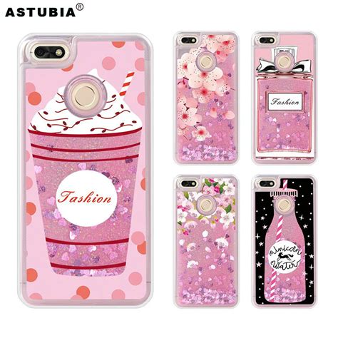 Aliexpress Com Buy ASTUBIA Cute Pink Case For Huawei Y9 2018 Case Silicon Soft Cover For