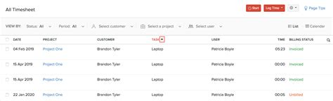 Manage Timesheet Help Zoho Books