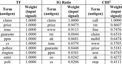 10 The Top 10 Spam Terms With The Pre Processing Download Scientific Diagram