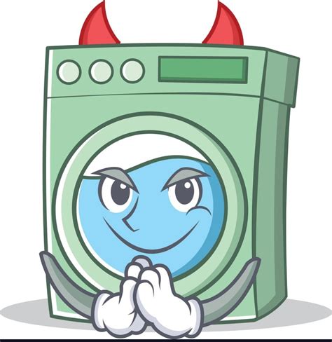 Create Meme Washing Machine Character Cartoon Washing Machine