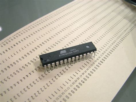 Generations Atmega168 Microcontroller With An Old Friend … Flickr