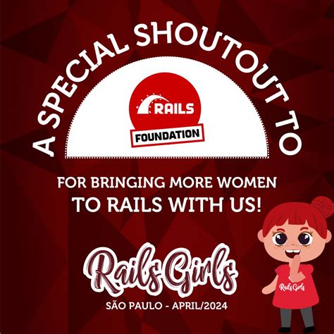 Lets Give A Special Shoutout To Ruby On Rails The Rails Foundation For Helping Us Bring More