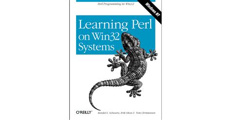 Wed Like To Hear From You Learning Perl On Win32 Systems Book