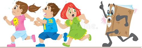 Scared Girl Running Stock Illustrations 428 Scared Girl Running Stock