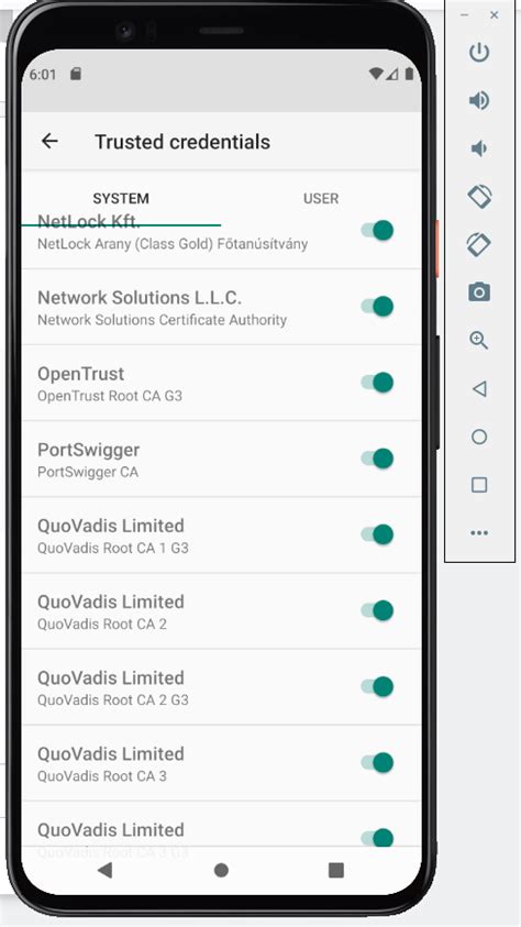 Android Why Can T I See Any Https Traffic After Installing System Trusted Certificate Stack