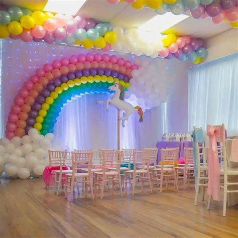 Unicorn Party Theme Decorations Diy Projects Unicorn And Rainbow