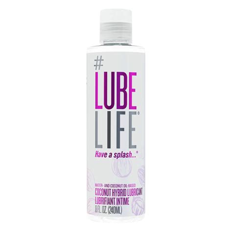 Lube Life Coconut Hybrid Lubricant Water Based And Coconut