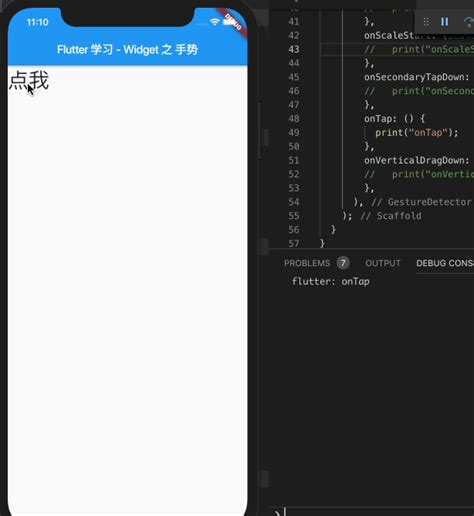 Flutter 学习 Widget 之 手势识别onsecondarytap Ondoubletap Csdn博客