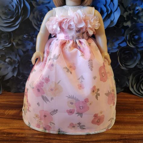 Lily Peyton Ball Gown Fits 18 Inch Doll Etsy