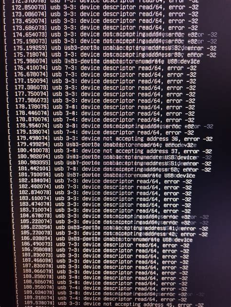 Cant Install Linux Usb X X Device Descriptor Read64 Error 32 R