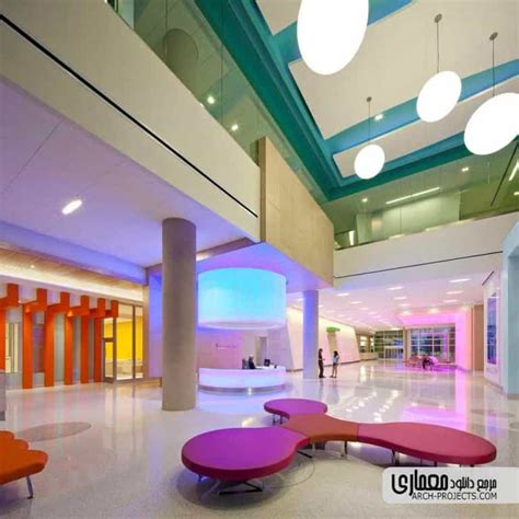 بیمارستان کودکان Nemours طراحی جذاب بیمارستان کودکان در آمریکا