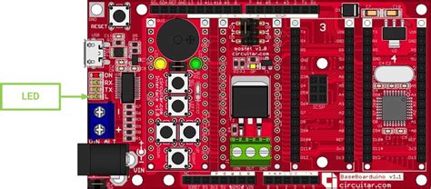 Acendendo um LED Projeto de eletrônica modular com Arduino Circuitar