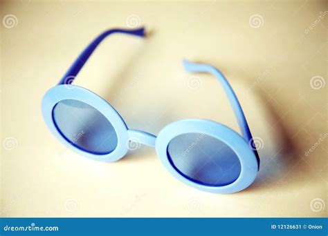 Fun Sunglasses Stock Image Image Of Lens Glasses Blue 12126631