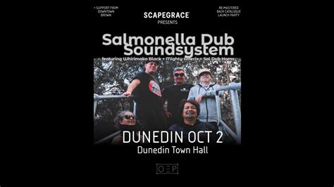 Salmonella Dub Soundsystem Downtown Brown Dunedin