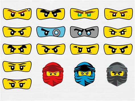 Ninjago Eye Printables