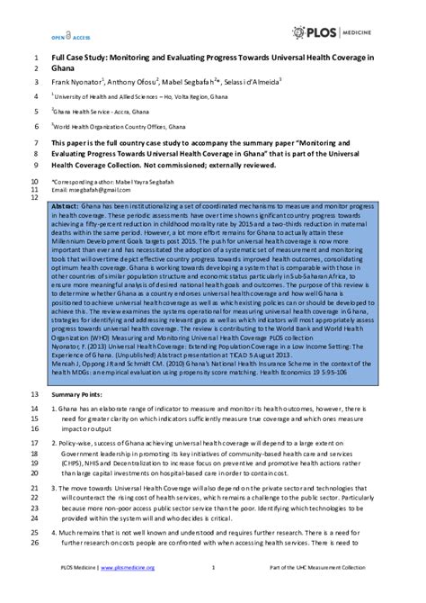 Pdf Monitoring And Evaluating Progress Towards Universal Health Coverage In Chile