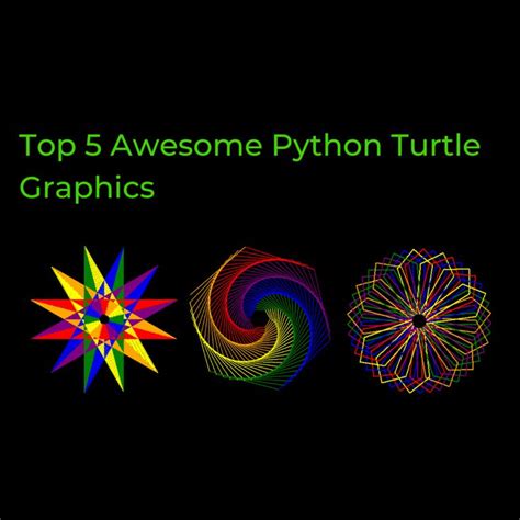 Top Awesome Python Turtle Graphics Python Turtle Turtle Graphics Python